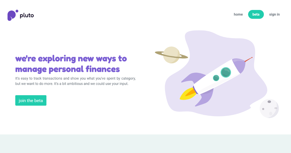 Pluto Budgeting Beta